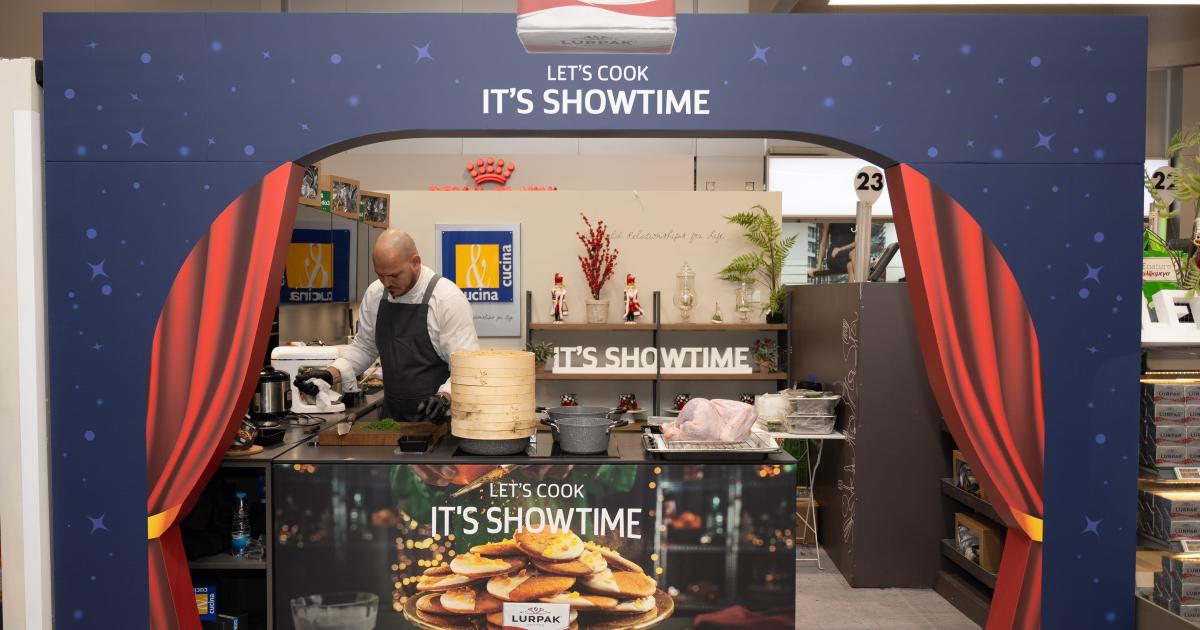 LET’S COOK IT’S SHOWTIME Γεύσεις Χριστουγέννων με βούτυρο LURPAK ...